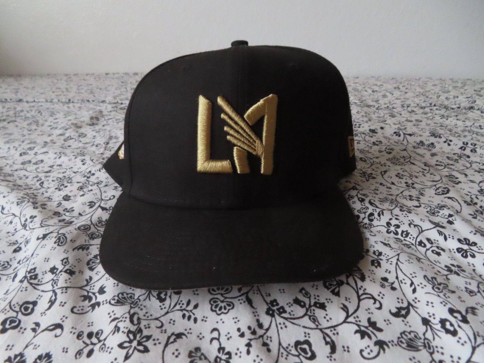 rare LA FC hat MLS x NEW ERA 59fifty fitted sz 8 mi… - Gem
