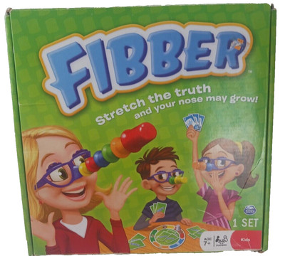 INVENTORY CLEANOUT Fibber Stretch The Truth Board Game, MISSING 3 ...