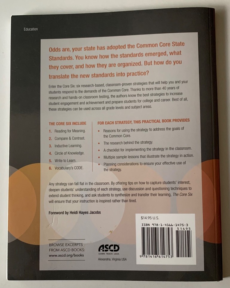 The Core Six: Essential Strategies for Achieving Excellence with the ...