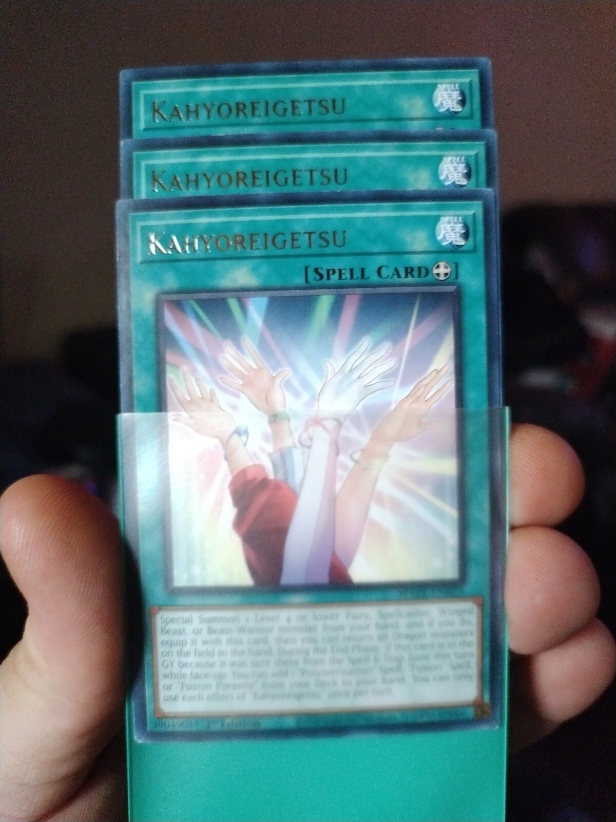 3x Kahyoreigetsu 1st Edition Rare MAZE-EN025 Yu-Gi-Oh! | eBay