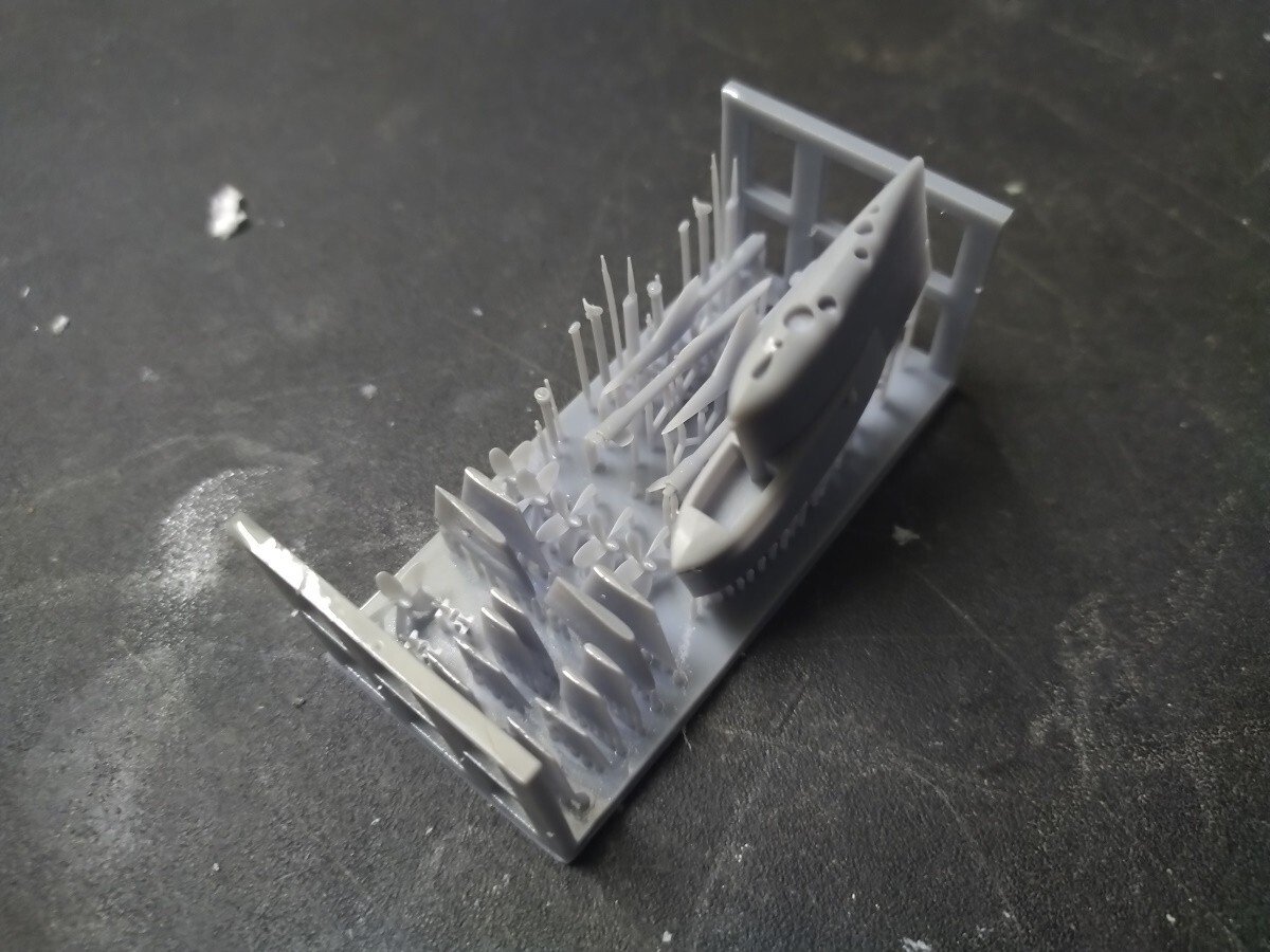 1/350 Iron Shipwright 4279 - USS Seawolf SSN-575 Resin & 3D Model Kit ...