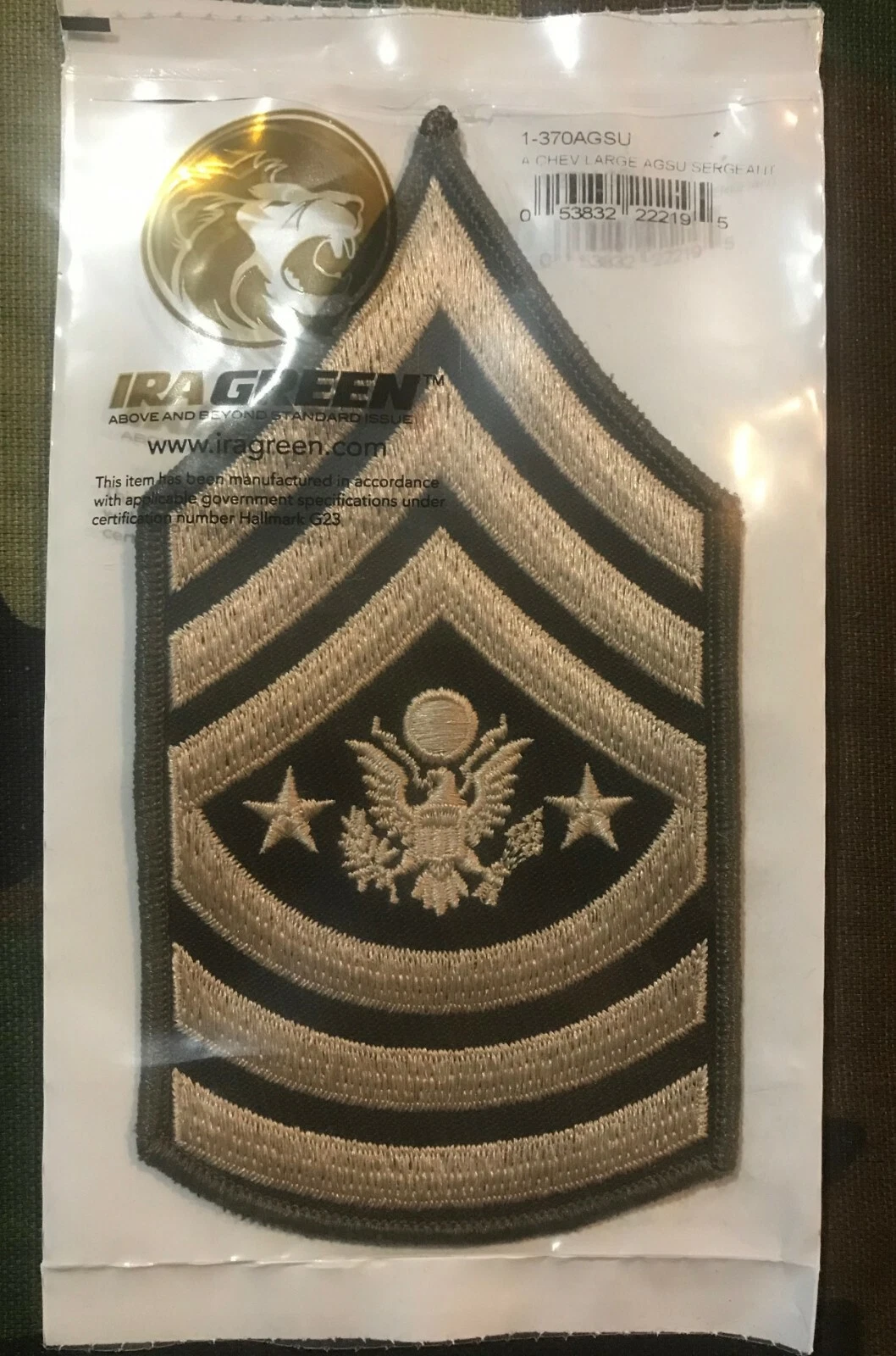 Купить Ибей | US ARMY SERGEANT MAJOR OF THE ARMY CHEVRON FOR THE ARMY ...