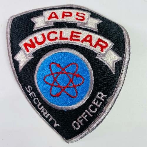 APS Nuclear Security Officer Arizona AZ Patch D6E | eBay