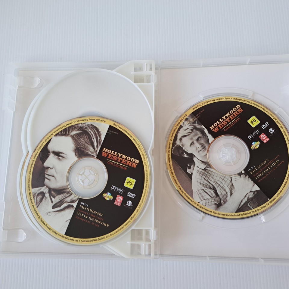 Hollywood Western Collection DVD 5 DVD set 10 X Movie Metal Box Set ...