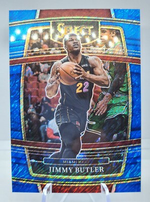 2021-22 Panini Select JIMMY BUTLER #97 Blue Shimmer MINT! | eBay