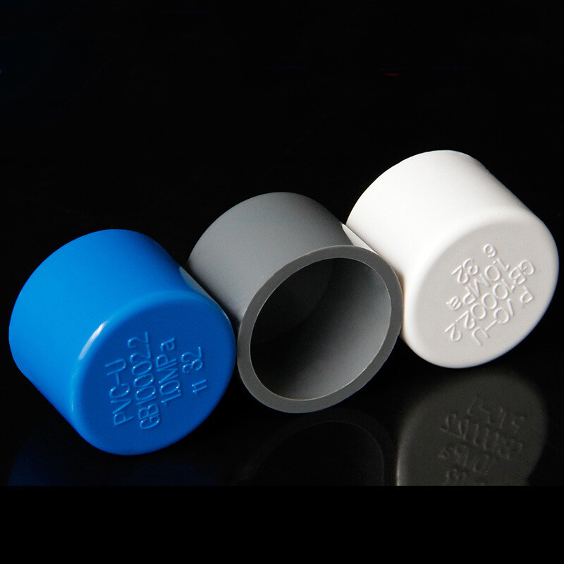 PVC Cap Water Supply Pipe End Caps For Aquarium Pond ID 20-200mm 5 ...