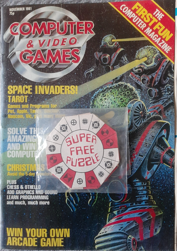 NEAR MINT- Computer & Video Games magazine - First Issue # 1 - November ...