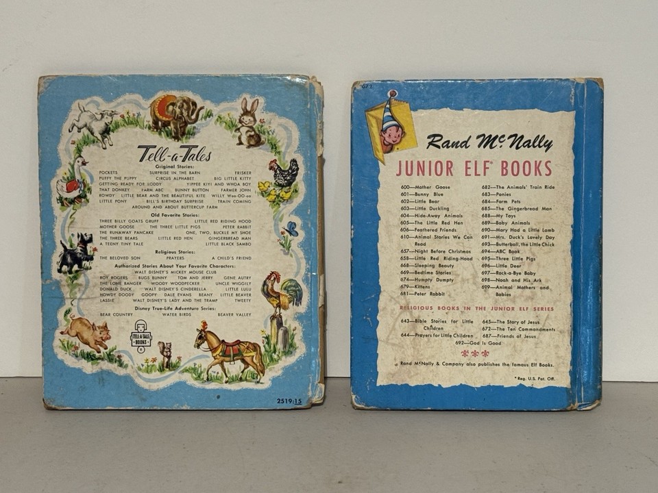 Vintage Child's Books - 1953 "A Child's Friend" & 1957 "The Ten ...