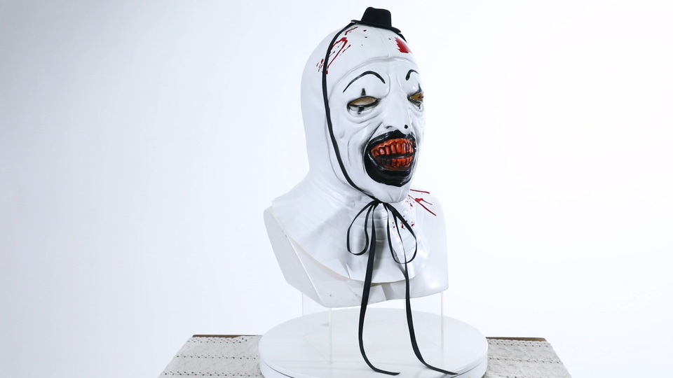 Terrifier Killer Art Clown Scary Joker Latex Full Head Carnival DJ Mask ...