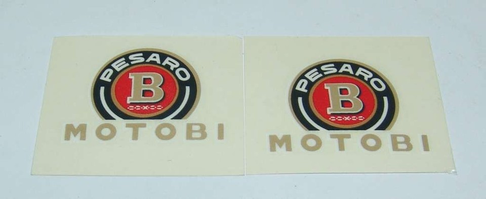 Pair Transfer Motobi Pesaro Side Panels Fenders & Canoe AD880091 | eBay ...