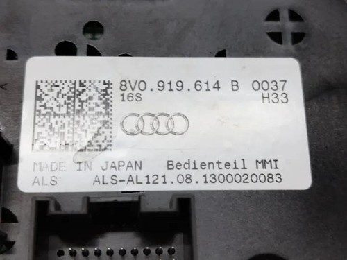AUDI A3 Cabrio 8V7, 8VE Navigations-Steuerknopf 8V0919614B 1.2 Benzin ...