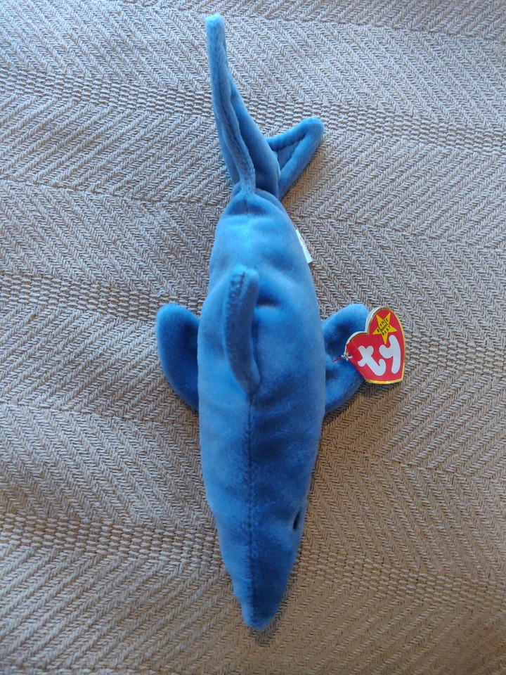 Ty Beanie babie Crunch the Shark 1996 | eBay
