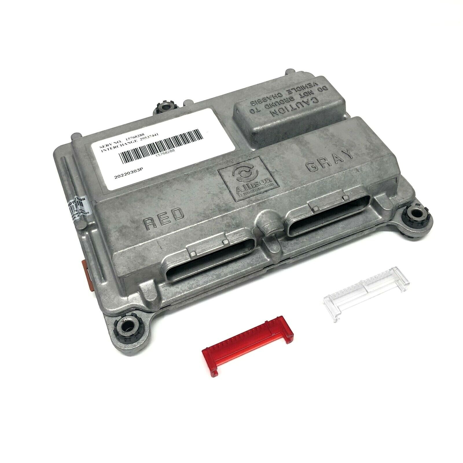 Allison 1000 Transmission TCM Plug Guide Set Red Gray Fits | 15768288 / ...