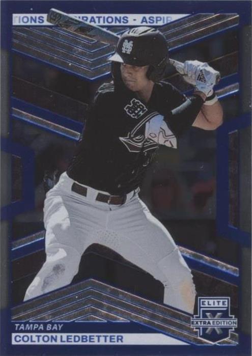 2023 Panini Elite Extra Edition - Colton Ledbetter #26 Blue Aspirations /349 (RC) for sale ...