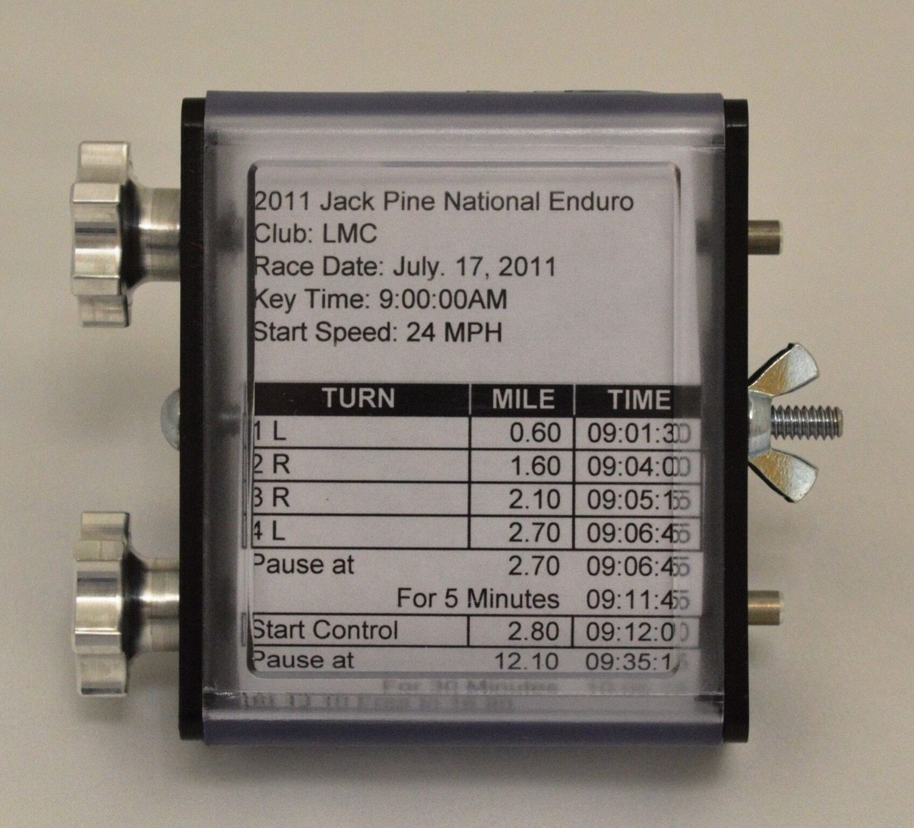 Enduro Engineering Side Load Route Sheet Holder Black 14-053 ...