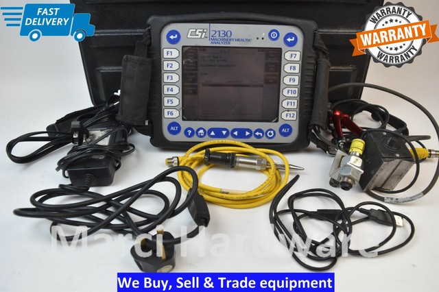 Emerson CSI 2130 Machinery Health Analyzer for sale online | eBay