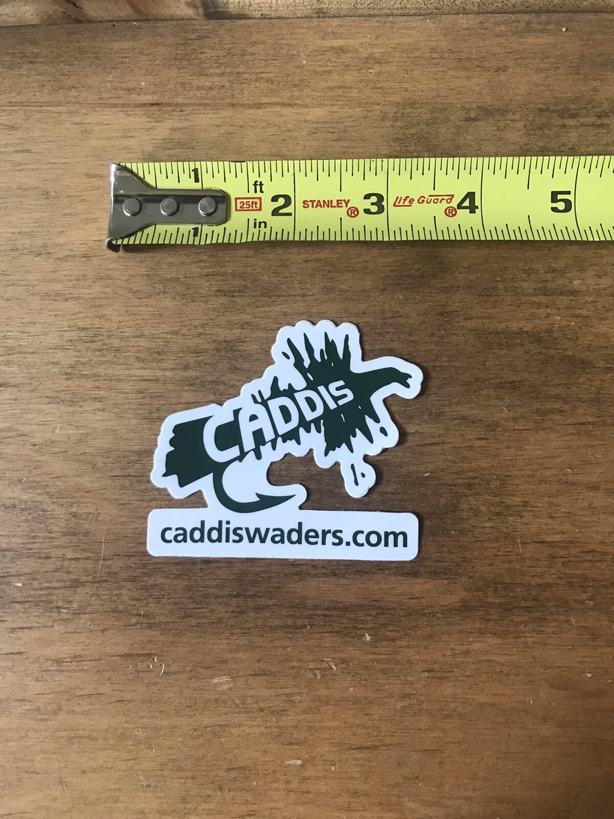 Caddis Waders Fly Fishing Outdoor Sticker/Decal Sticker Approx 3 ...