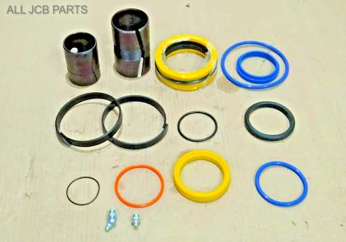 JCB REPAIR KIT STABILISER BUCKET RAM BUSH SEALS (PART 1208/0015 21 991/ ...