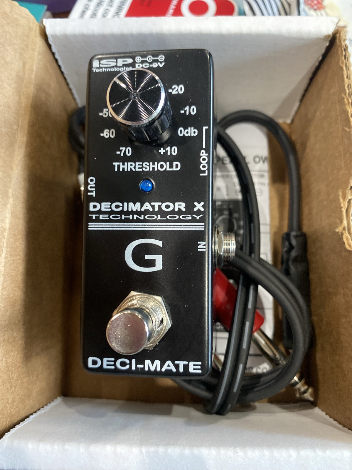 ISP Deci-Mate G Micro Decimator Pedal, Guitar Pedal, Guitar Effect | eBay
