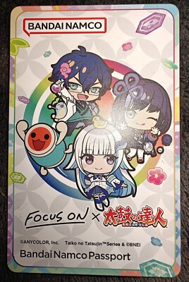 Bandai Namco bana pass Arcade IC Card Taiko No Tatsujin | eBay