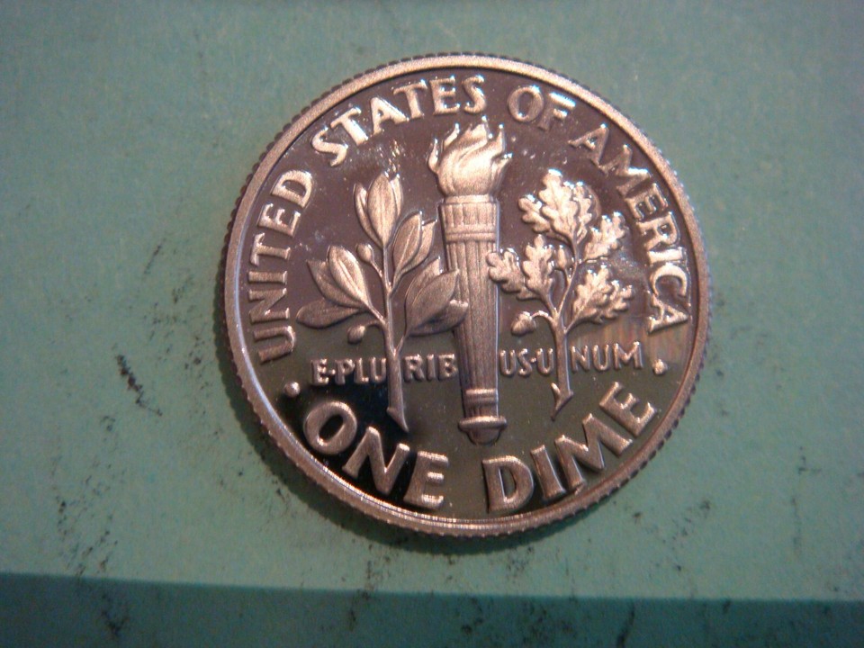 Gorgeous 2008 S Proof Roosevelt Dime Clad- actual coin in pic | eBay