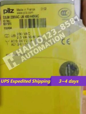 Pilz 837370 S3UM 230VAC UM 400/440VAC Safety Relay UPS Shipping | eBay