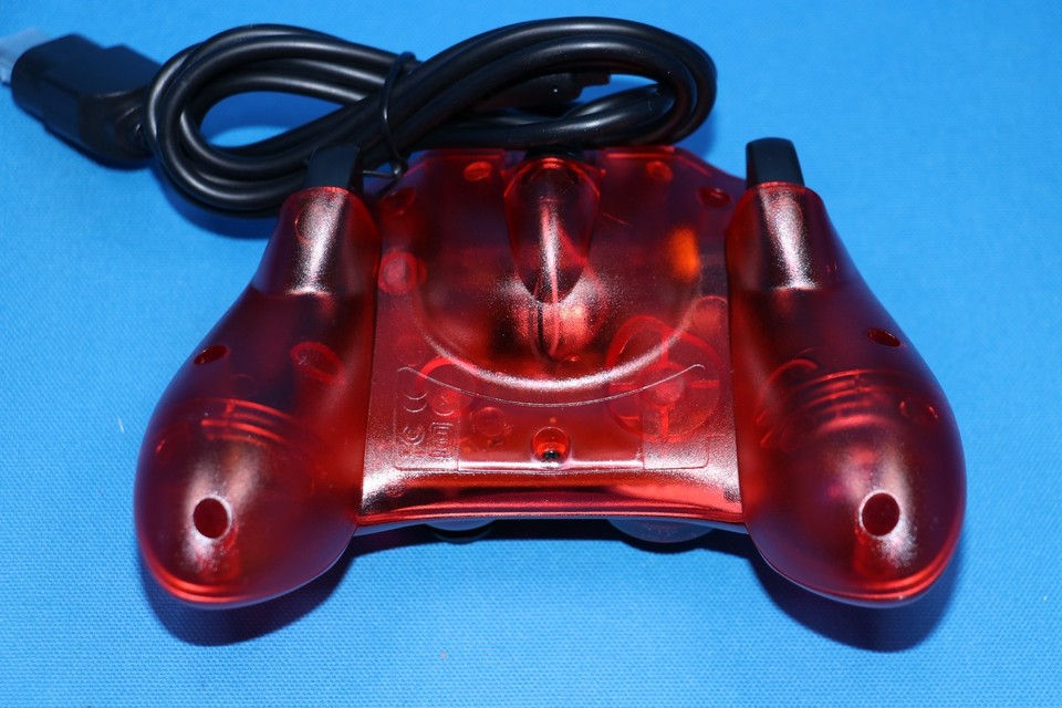 WIRED S TYPE CONTROLLER FOR ORIGINAL MICROSOFT XBOX CRYSTAL RED ...