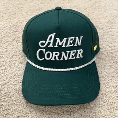 2025 Masters Amen Corner Embroidered Rope Hat Snapback Augusta National ...