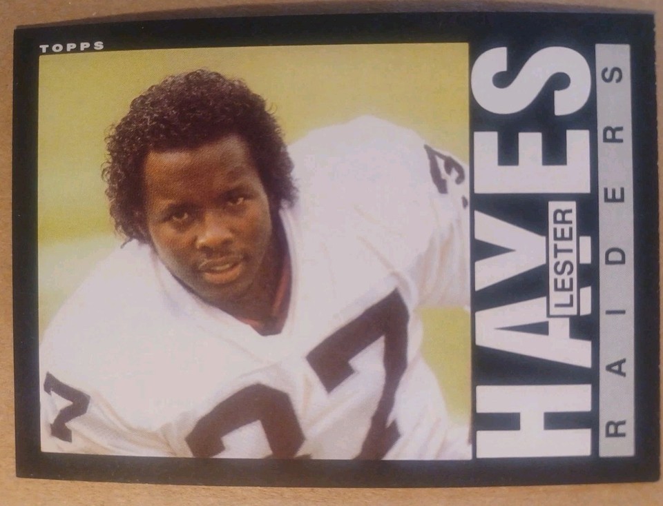 1985 TOPPS #289 LOS ANGELES RAIDERS LESTER HAYES [2] NM/MT 06371 | eBay
