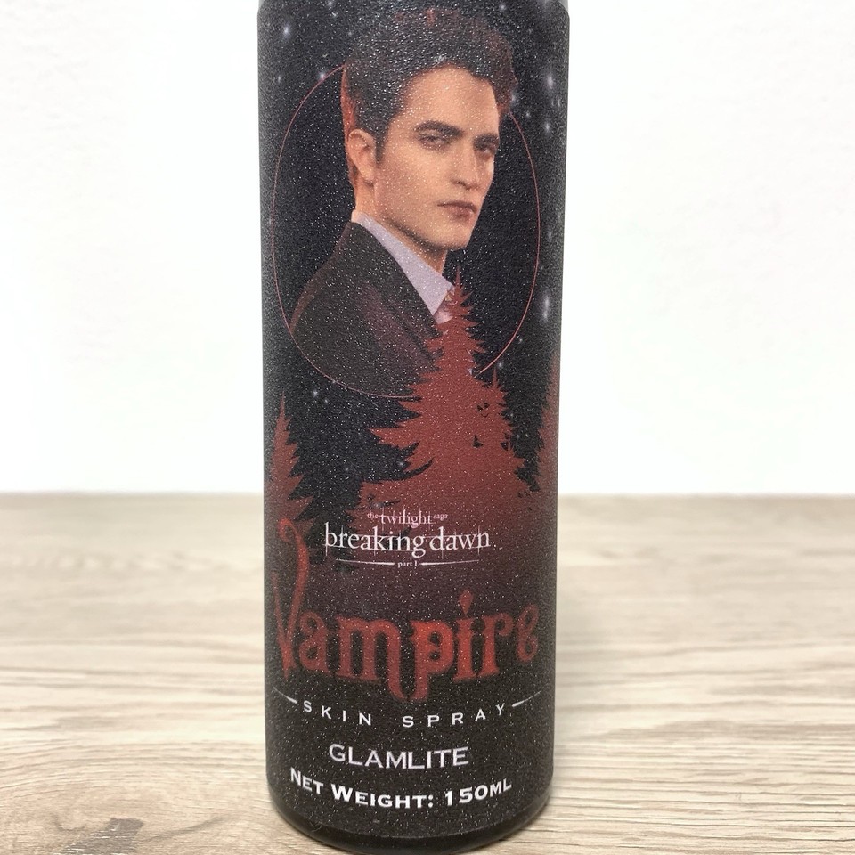 Twilight Glamlite Vampire Skin/Hair Shimmer Glitter Spray Edward Goth ...