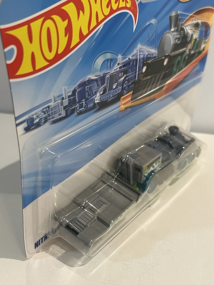Hot Wheels 2025 Nitro Rail Locomotive From The Track Fleet Series. New ...