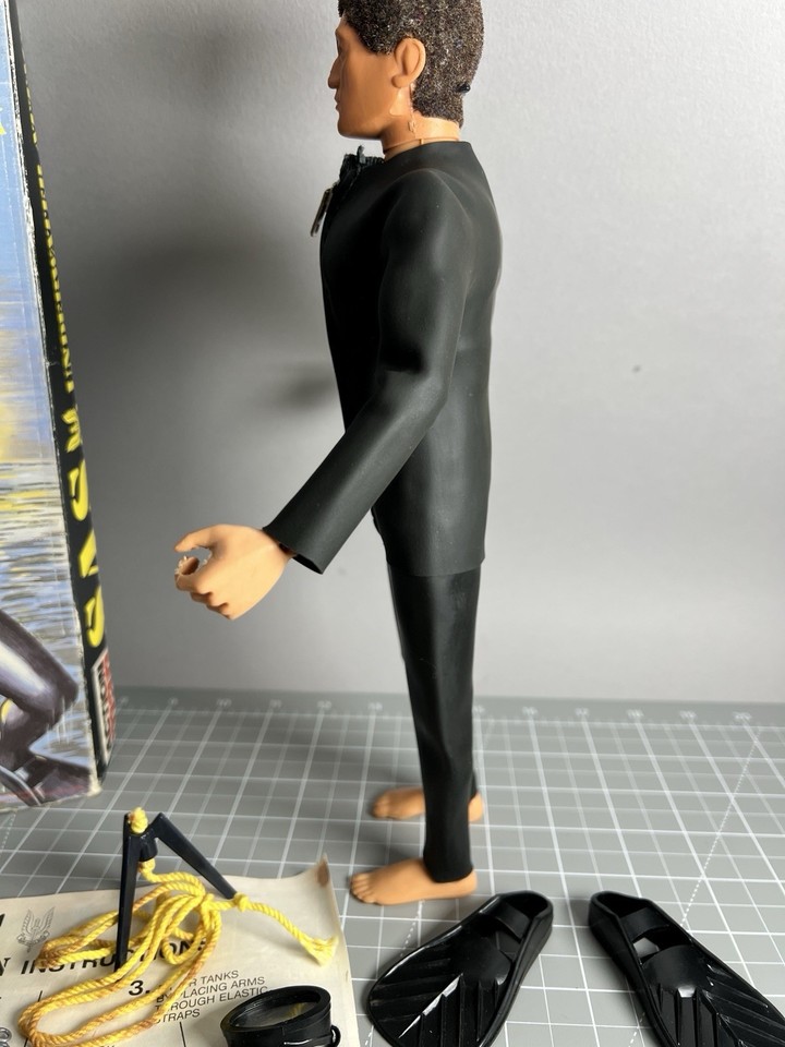 Vintage Action Man SAS Underwater Attack With Figure And Original ...