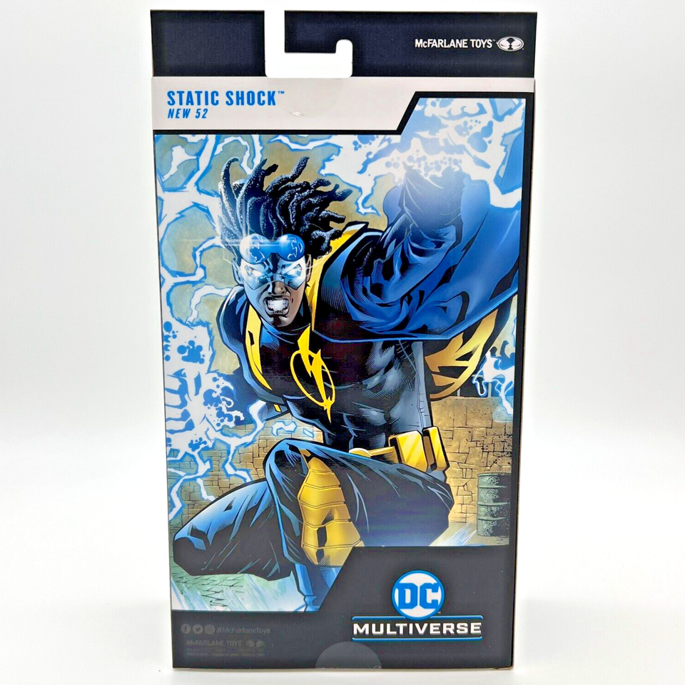 McFarlane Toys DC Multiverse New 52 STATIC SHOCK Action Figure • NEW | eBay