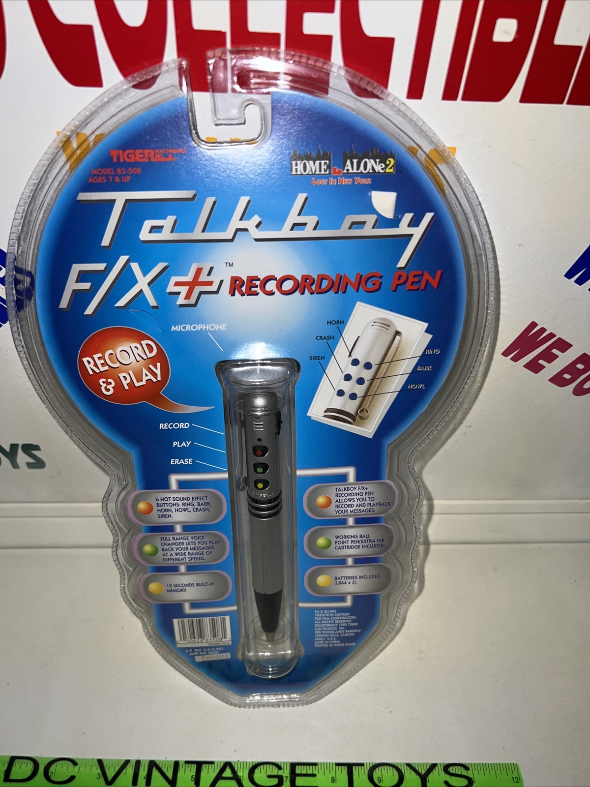 Vintage 1995 Tiger Talkboy F/x Recording Pen With Voice Changer Home ...