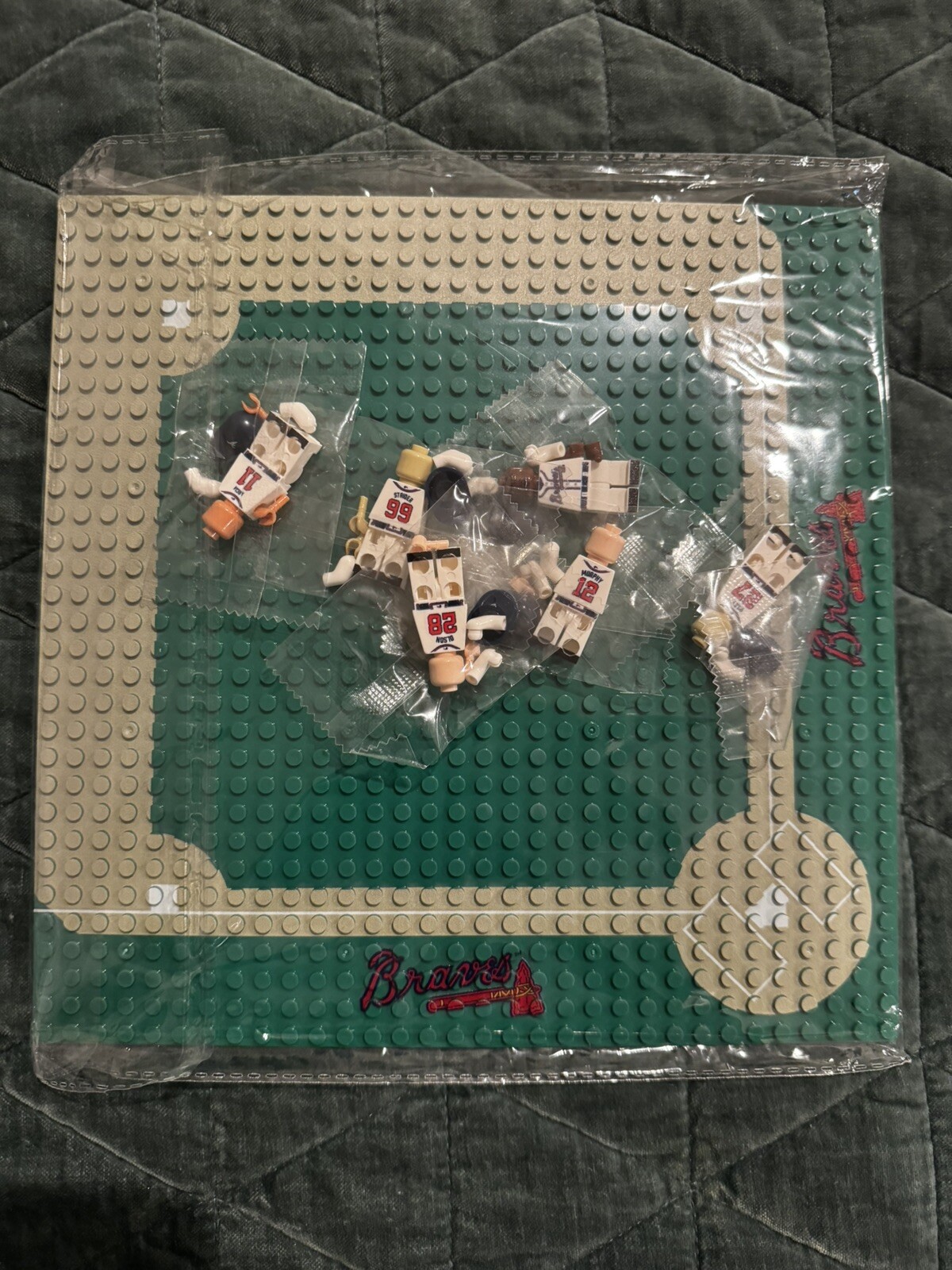 Atlanta Braves Player Mini Figure (not) Lego Set (Kids Giveaway) 5/27 ...