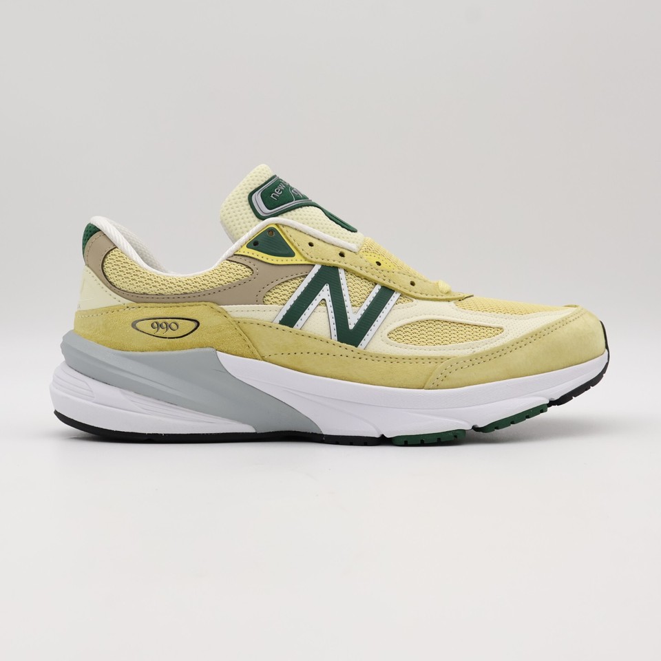 U990TE6 New Balance 990V6 Green Yellow Made in USA (Men's) | eBay