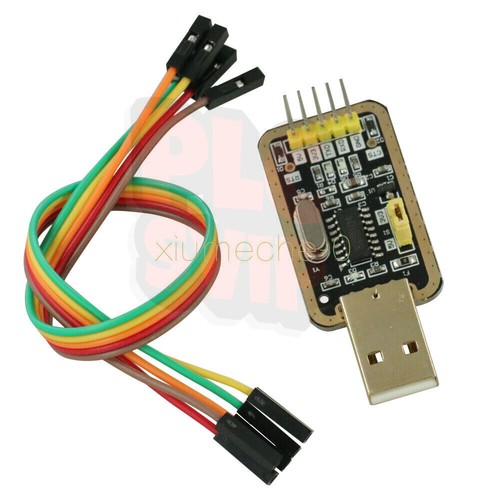 Golden CH340G RS232 Upgrade to USB TTL Auto Converter Adapter STC Brush ...