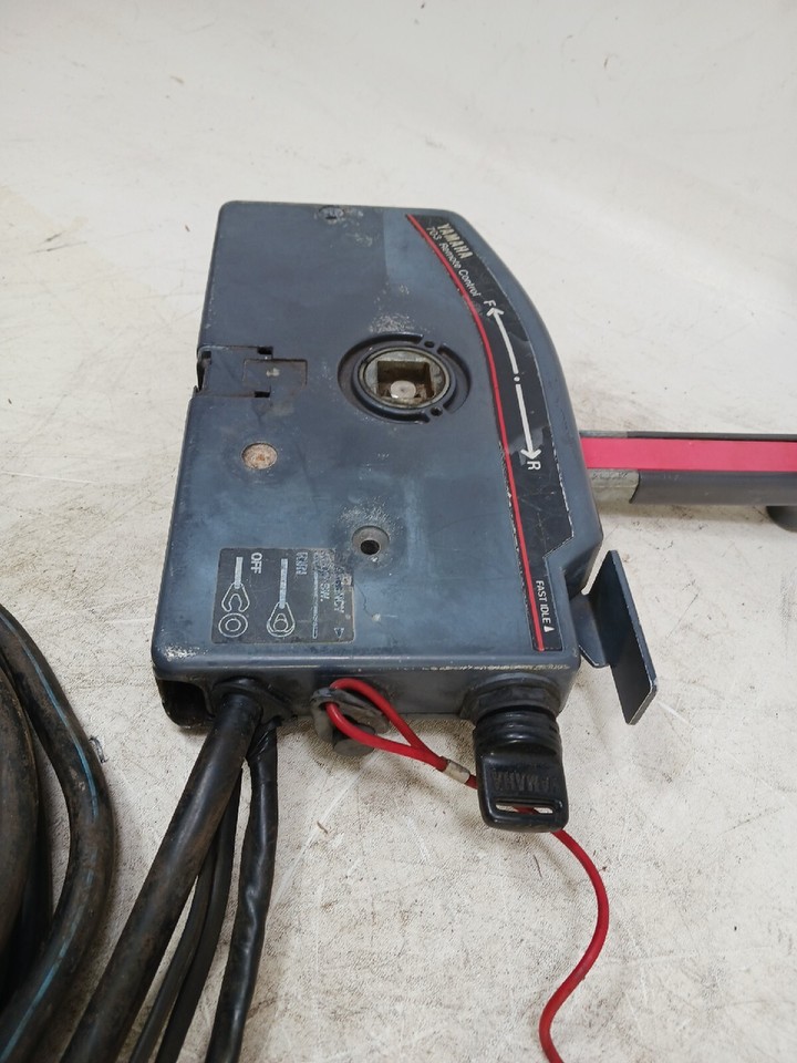 YAMAHA 703 REMOTE CONTROL BOX W/KEY WIRING HARNESS SIDE MOUNT | eBay