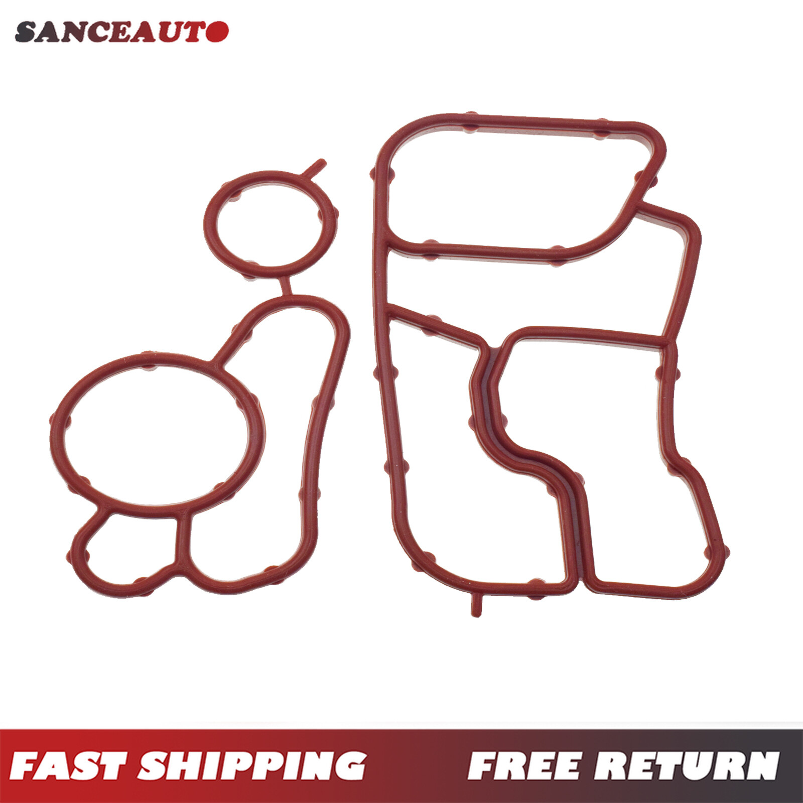 Engine Oil Cooler Gasket Fit Audi A3 A4 A6 Q5 VW Beetle 06J117070C ...