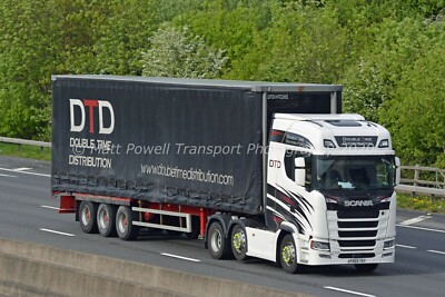 Truck Photo 12x8 - Scania S500 - Double Time Distribution - PO69 YEF ...