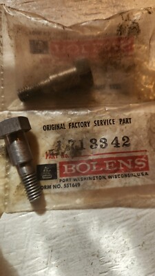 (2) PACK GENUINE OEM NOS NLA BOLENS TROYBILT 1713342 SHOULDER BOLT ...