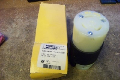 Hubbell HBL2613 Locking Devices, TwistLock, Industrial Grade, Female ...