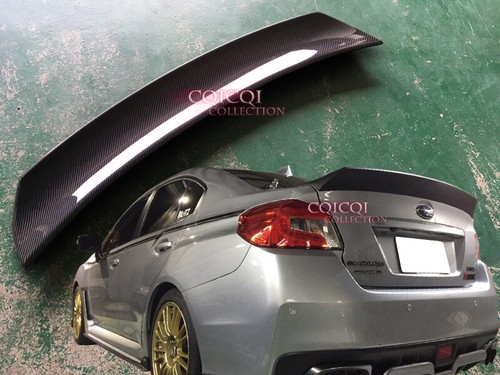 Carbon Fiber ducktail trunk spoiler for 2015~2021 Subaru WRX / WRX STi ...