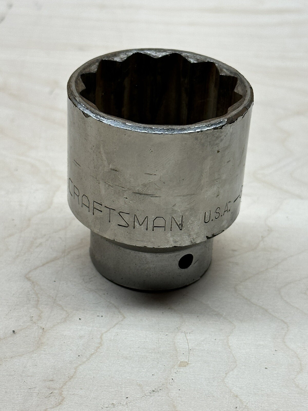 3/4" Drive G Series Craftsman 1 11/16" Socket 12 Point 47784 USA for ...