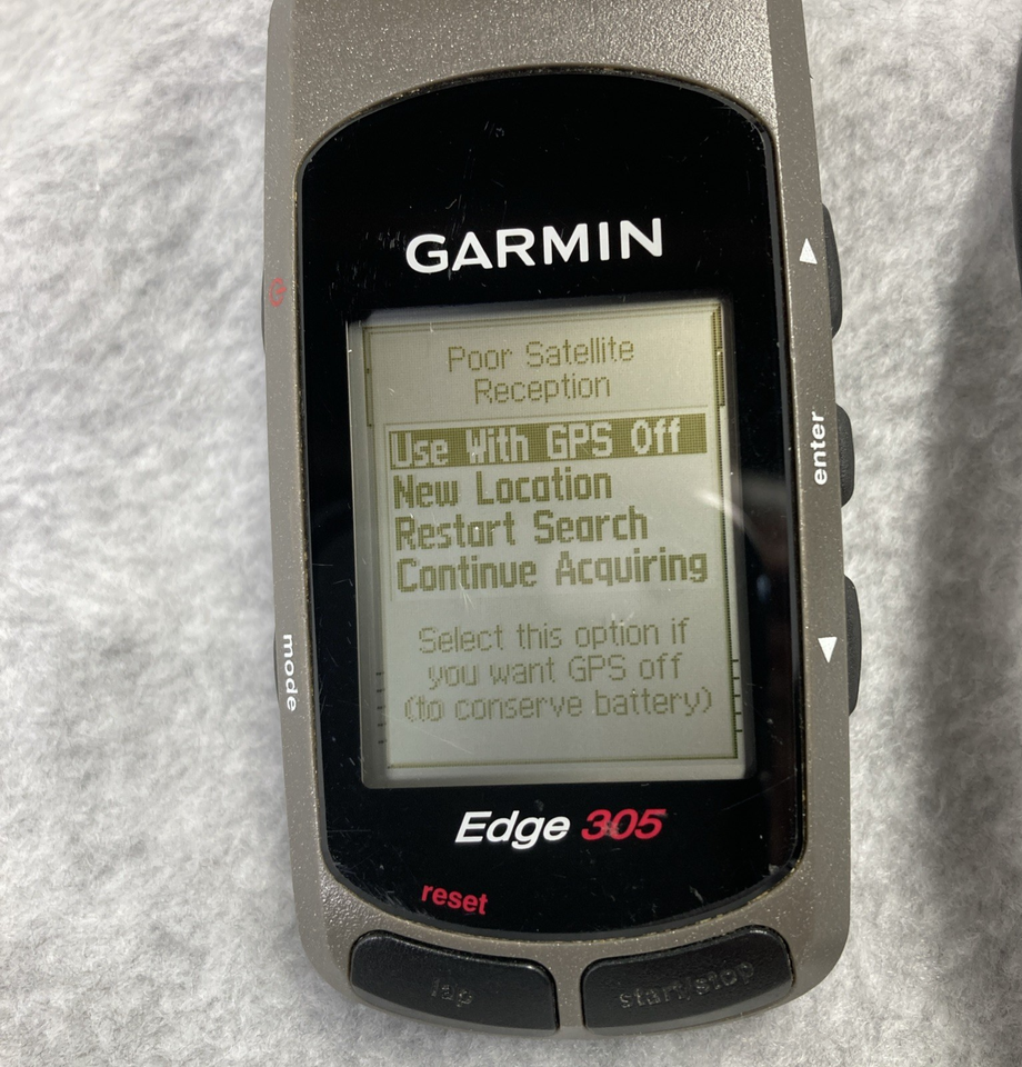 Garmin Edge 305 GPS Cycling Computer – Tested & Working | eBay