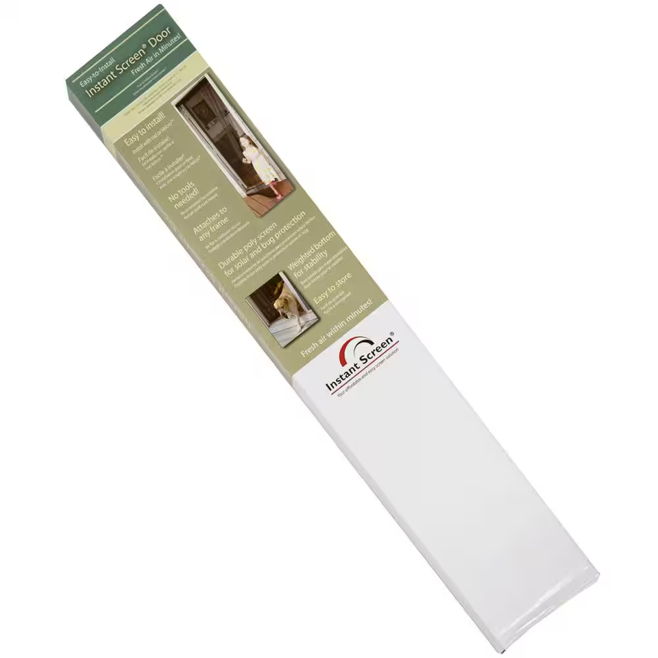 Snavely Forest Instant Screen Door 36x80 Black Easy Install Fiberglass ...