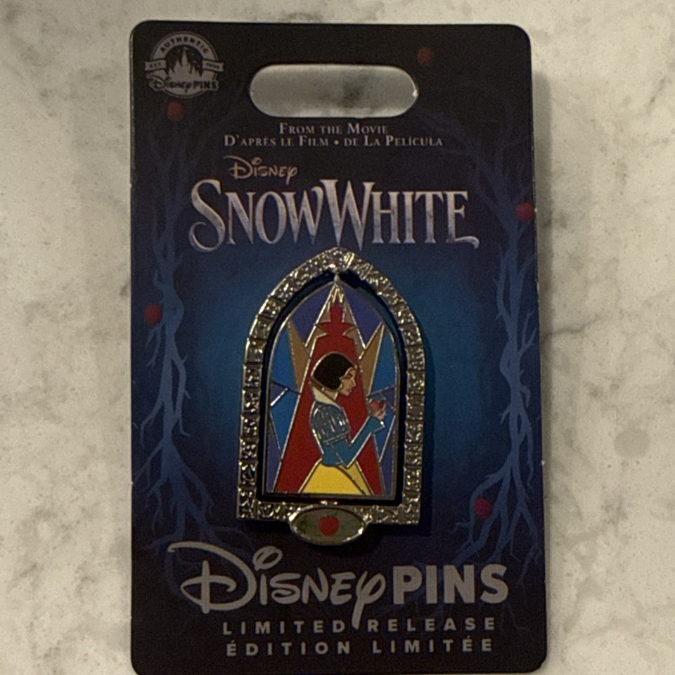 Disney Parks 2025 Snow White Live Action Movie Spinner Pin Limited ...