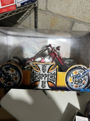 West Coast Choppers Cherry CFL Jesse James 1:10 Scale Red JJ04-10-07 ...