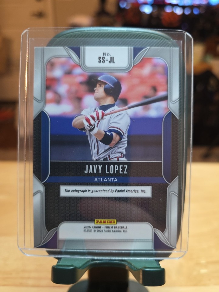 2025 Panini Prizm Baseball JAVY LOPEZ Sensational Signatures Auto #SS ...