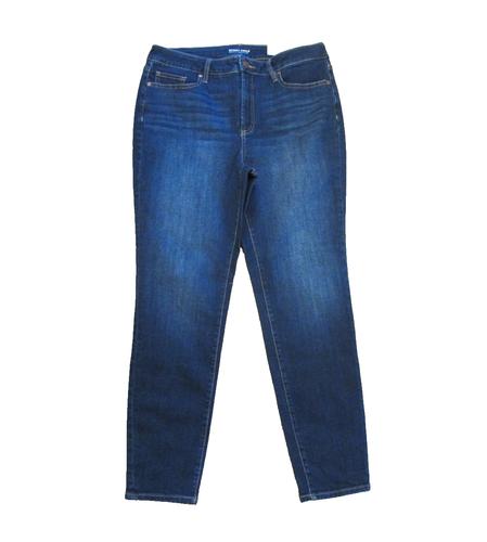 Chicos Fly Front Skinny Ankle Blue Denim Jeans Jeans Women's 10R 1.5R ...
